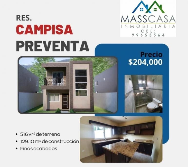 Casas en venta en Residencial Campisa, San Pedro Sula | Quierocasa.hn